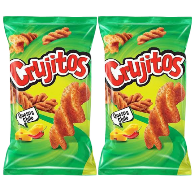 Crujitos cheese and Chili x2 | Crujitos Queso y Chile | 400Gr By Ramo | SombreroLatinFoods.ca