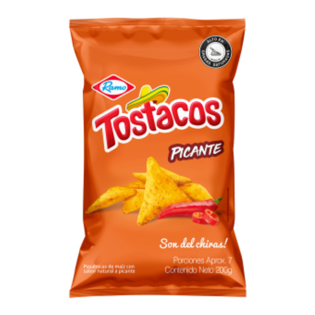 Spicy Tostacos x2 | Tostacos Picantes | 400Gr By Ramo ...