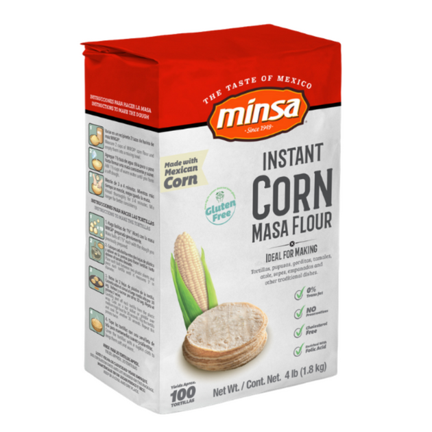 Minsa Instant Corn Masa Flour 4Lbs | Masa de maiz | By Minsa | Ideal F ...