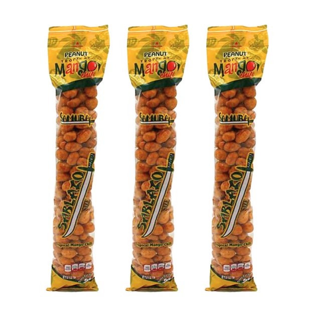 Sablazo x3 Spicy Mango Coated Peanuts | Mani Recubierto De Mango Pican ...