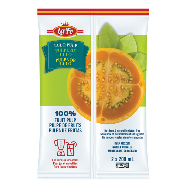 Lulo Pulp | Pulpa de Lulo | Pulpa de Naranjilla 397ml - 400ml ...