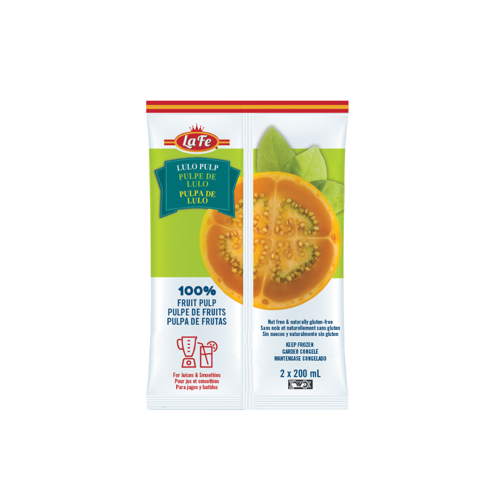 Lulo Pulp | Pulpa de Lulo | Pulpa de Naranjilla 397ml - 400ml ...