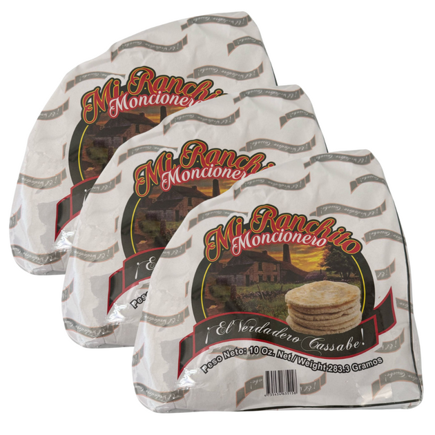 Cassava Bread x3 (30 Oz) | Casabe | By Mi Ranchito Moncionero ...