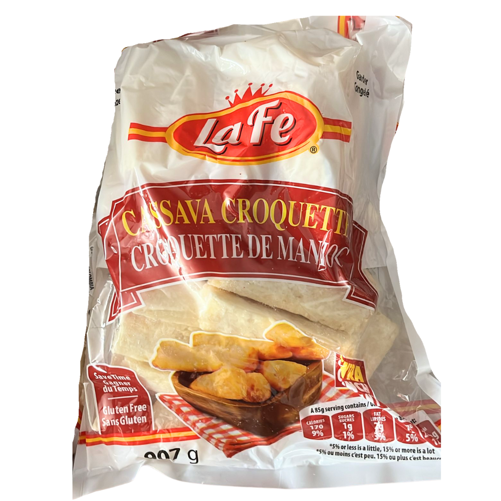 Cassava Croquettes 908Gr | Croquetas de Yuca | Frozen Yuca Fries | By ...