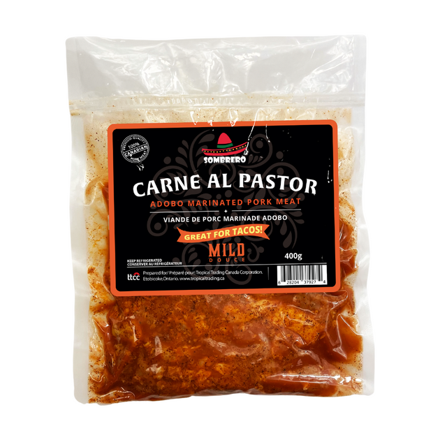 Carne al Pastor (Mexican Pork Meat) 400gr | Carne Al Pastor | Sombrero ...