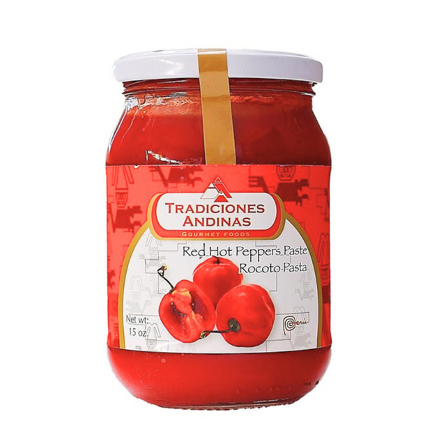 Rocoto Pepper Paste 15 Oz | Pasta De Aji Rocoto | By Tradiciones Andin ...