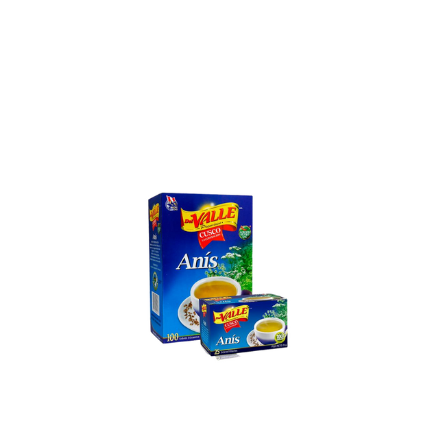 Anise Tea 25 Tea Bags 37.5gr | Te de Anis | By Del Valle ...